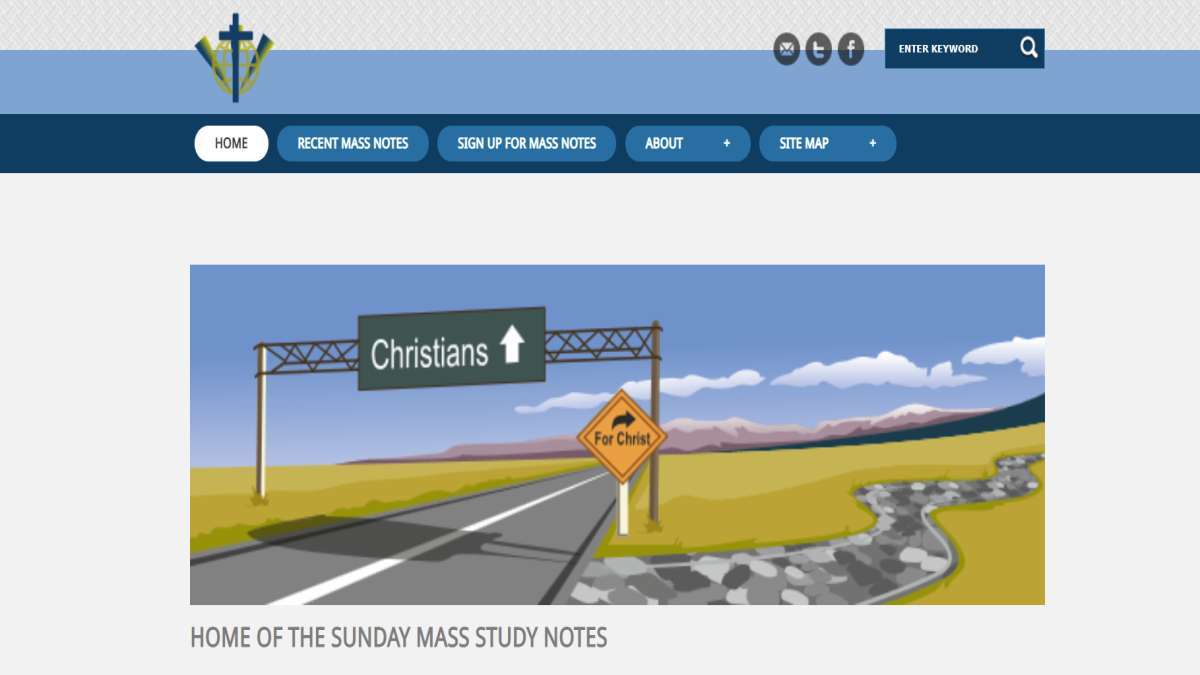 Sunday Mass Study Notes for 01-14-2024 - Christians for Christ Ministries